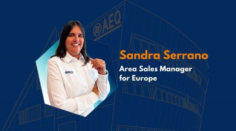 AEQ potencia su presencia europea con la incorporación de Sandra Serrano