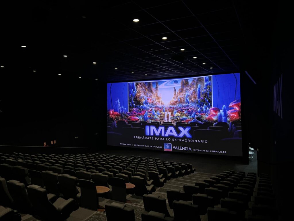 Kinépolis estrena la primera sala IMAX de la Comunidad Valenciana